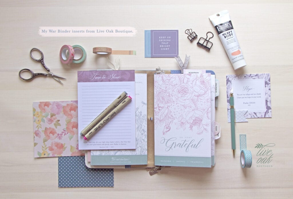 What is a War Binder, and how do I create one? - Live Oak Nest French ...