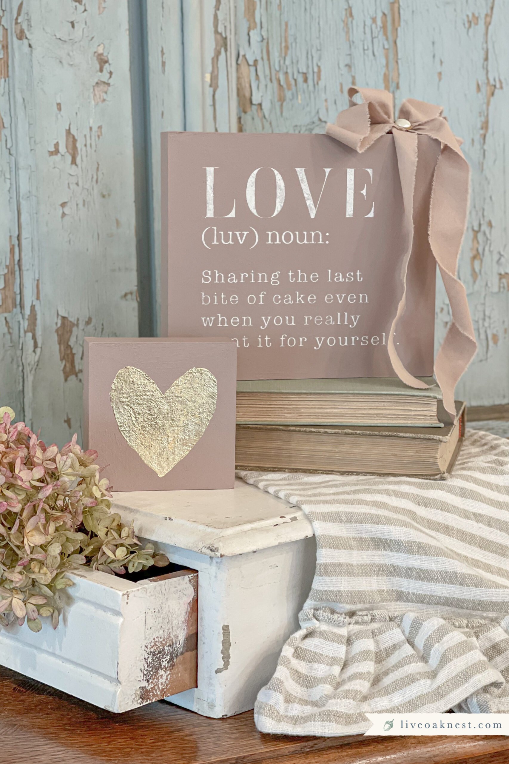 Winter Maker Box Crafts - Live Oak Nest French Country Cottage Home