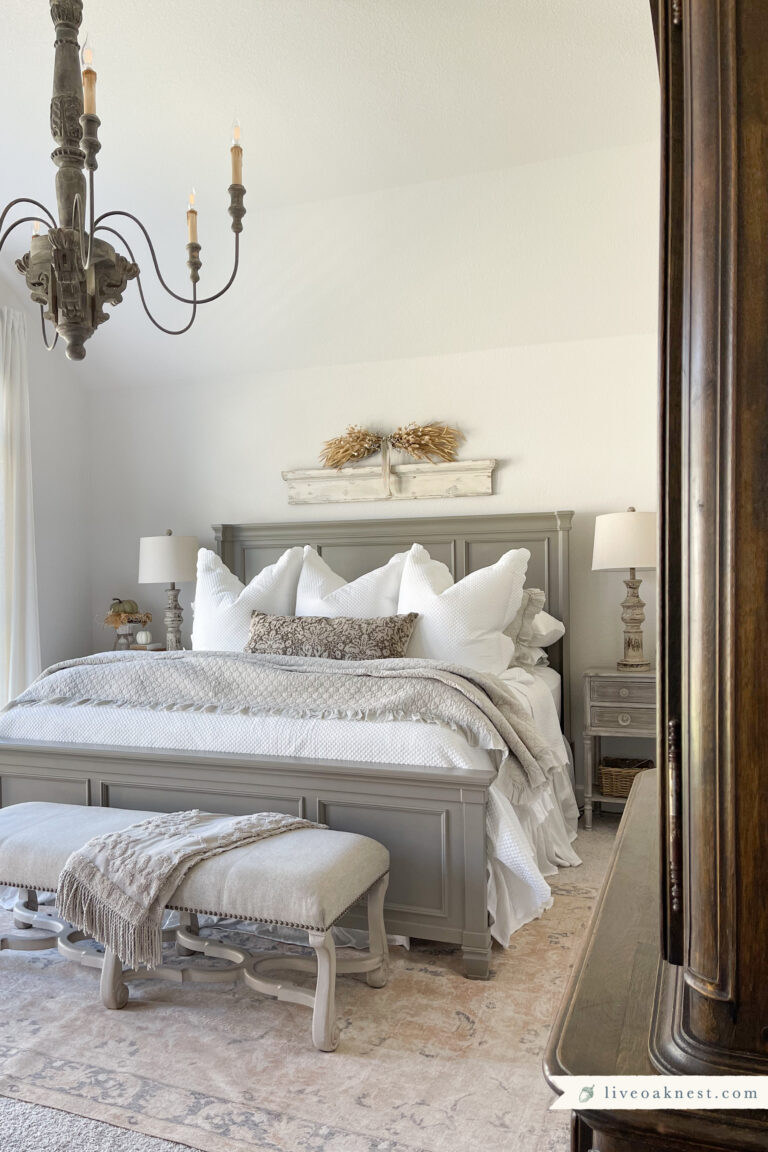 DIY Fall Swags - Live Oak Nest