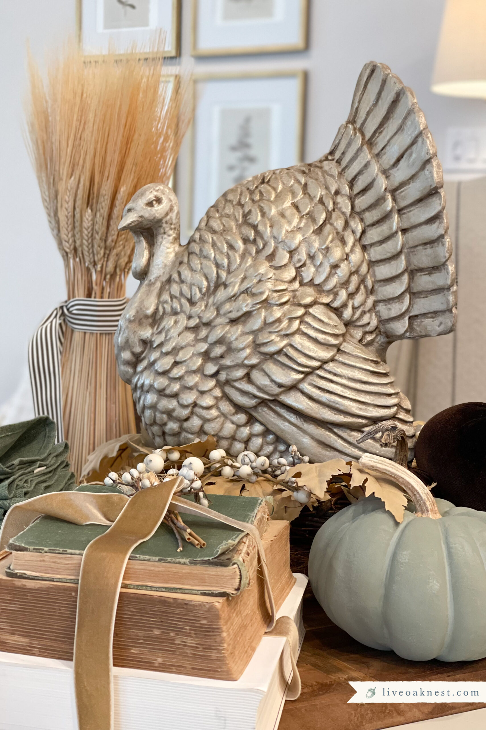 French Cottage Fall Decor - Live Oak Nest