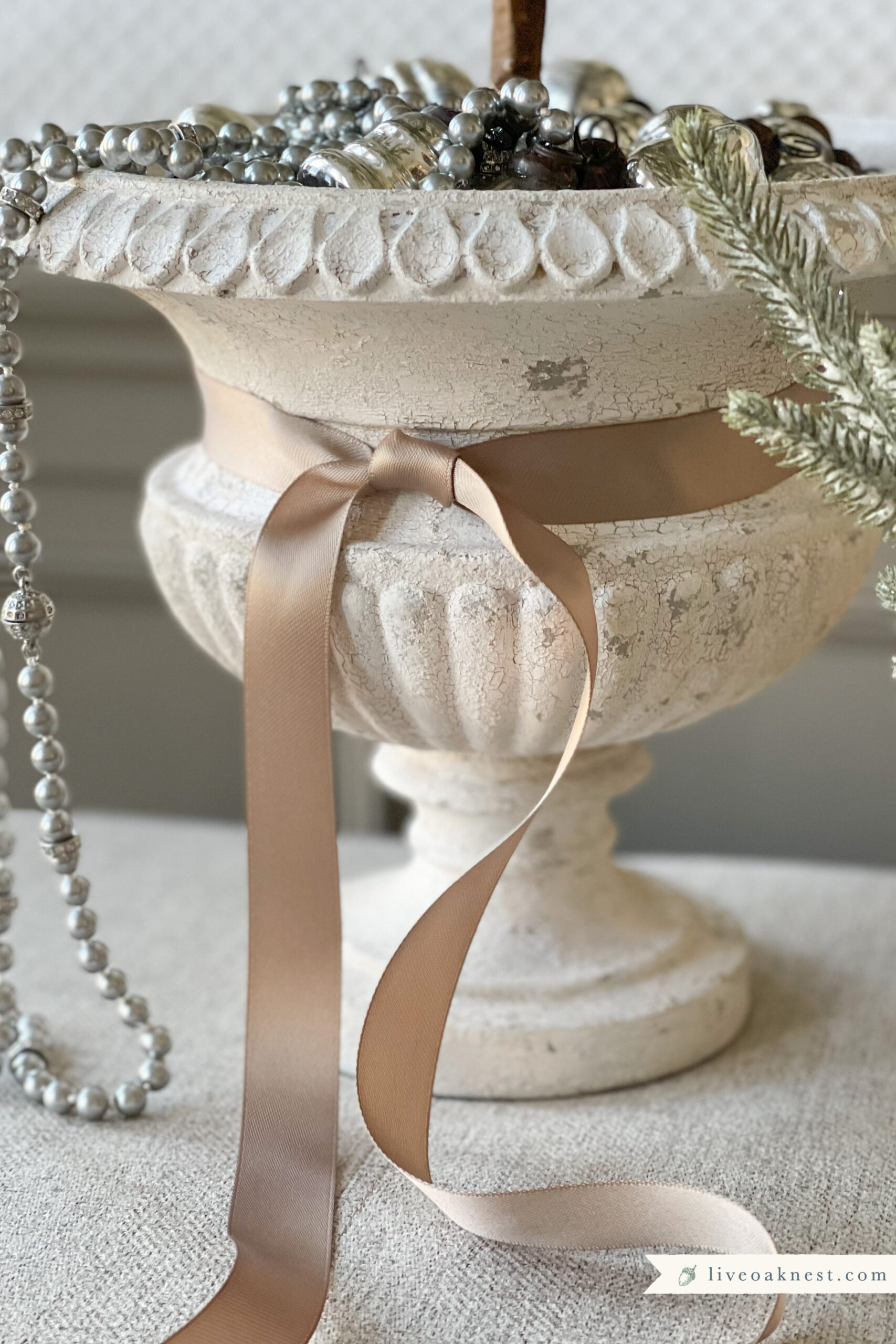 DIY French Christmas Tree - Live Oak Nest