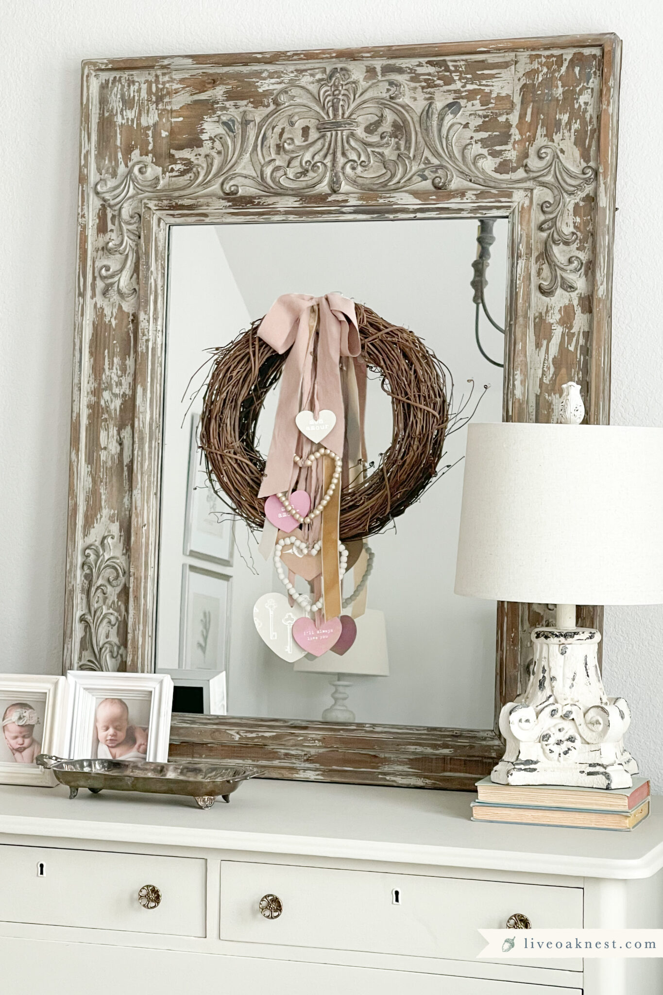 Pretty Winter Craft Ideas: Winter Marker Box - Live Oak Nest